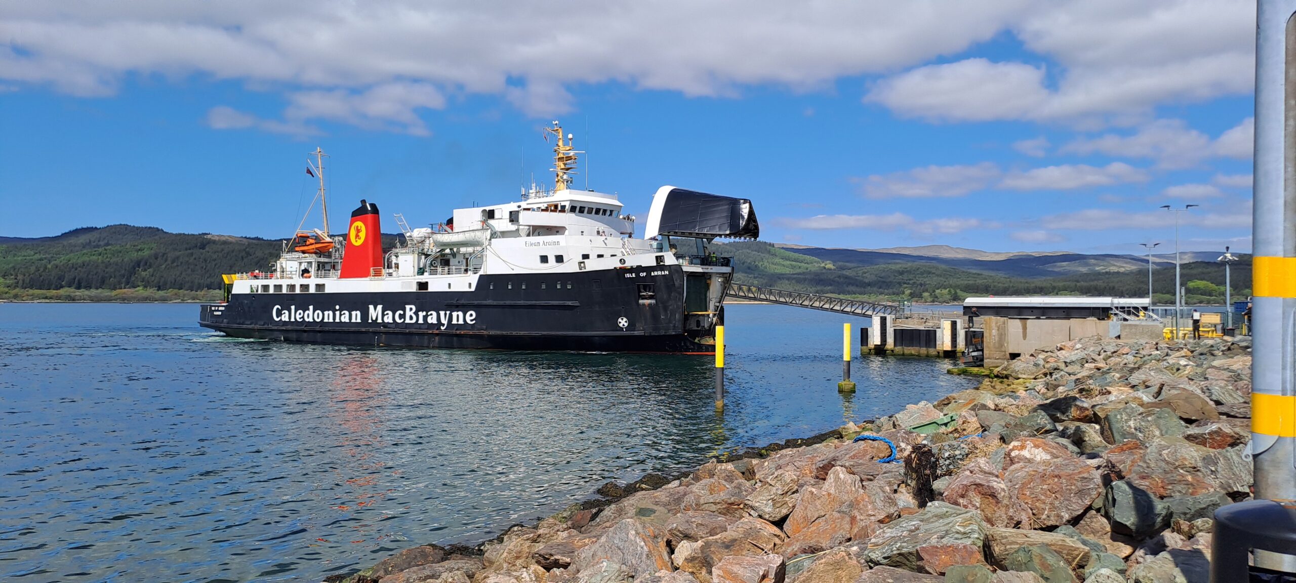 Blog post: PSS visit to CalMac - Port Skills & Safety